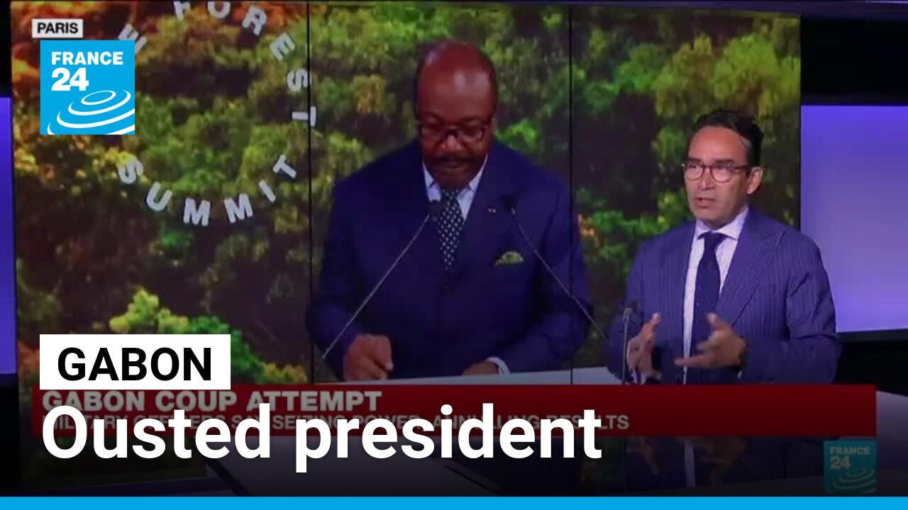 Gabon: Military officers say ousted president under house arrest - France 24